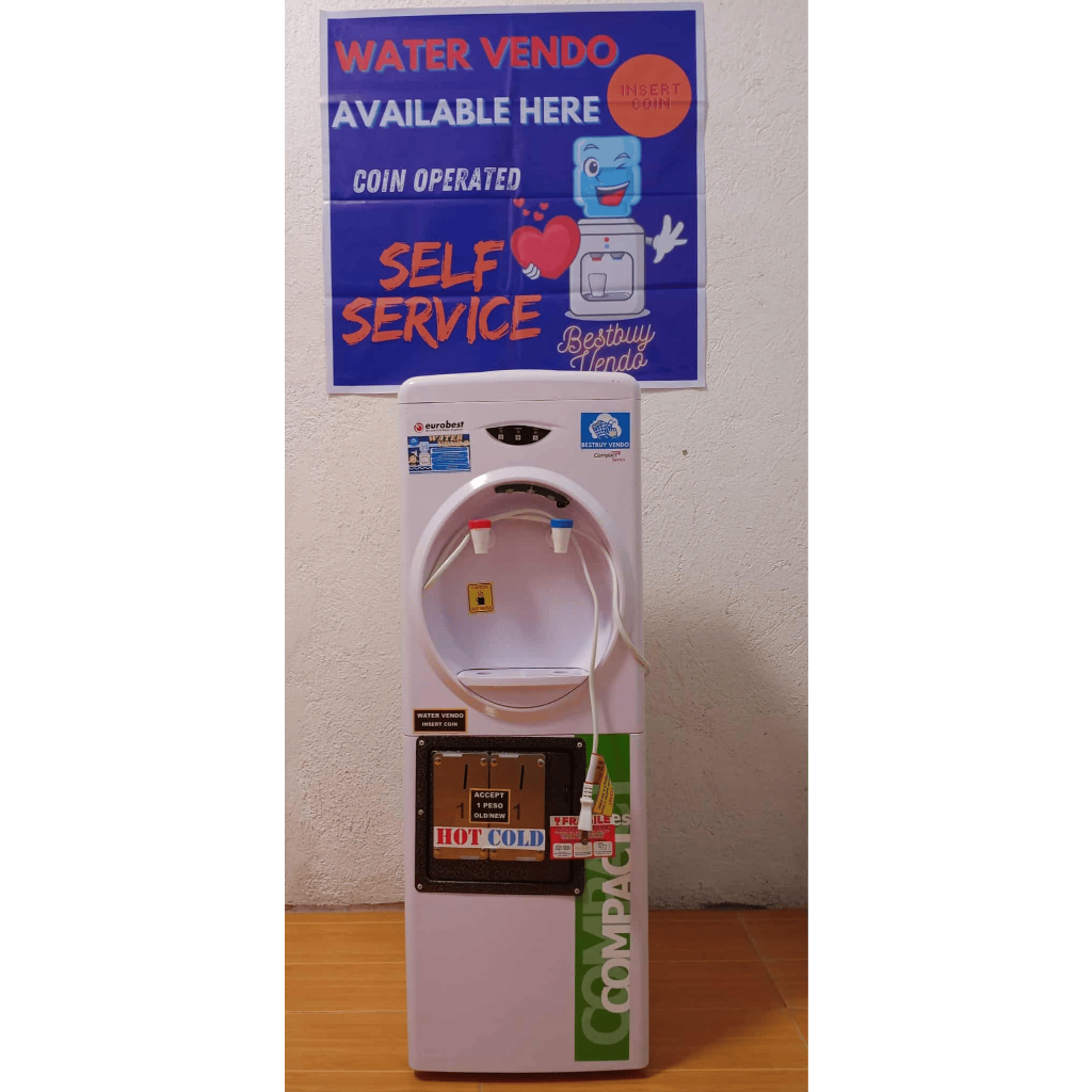 WATER VENDO MACHINE - Hot & Cold - Automatic Tubig Machine ...