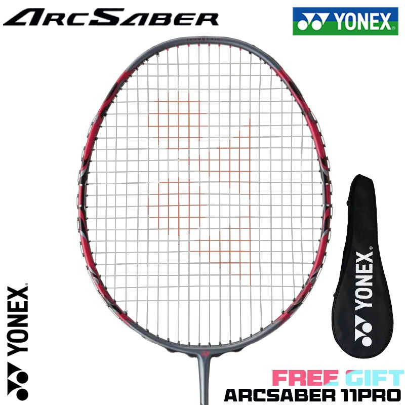 YONEX ARCSABER 11 PRO Badminton Racket Full Carbon Single 4U22-30LBS 83g With Free Bag Made In ...