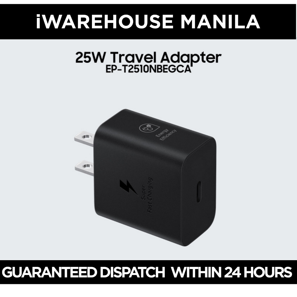 Sam 25w GAN Type Power Adapter EP-T2510 Android Fast Charger | Shopee ...