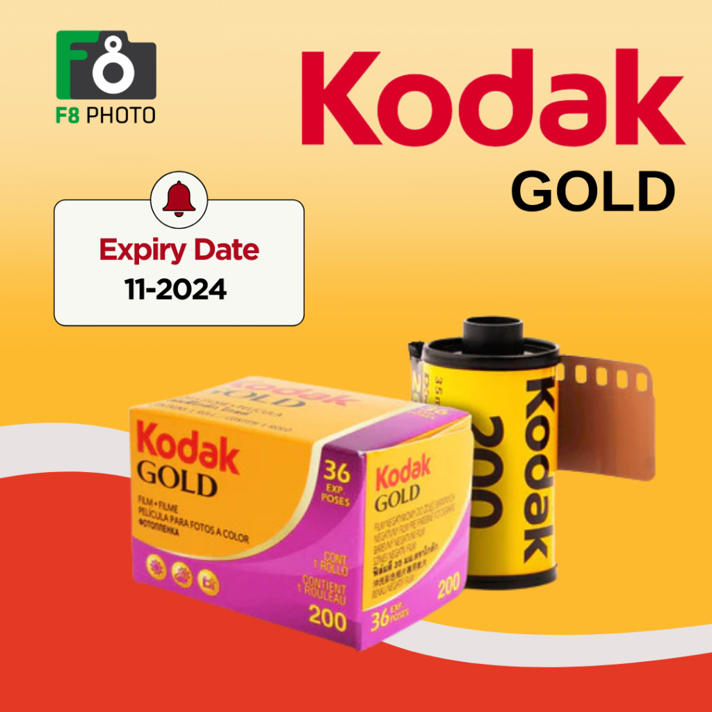 Kodak Gold 200 35mm Film 36 Exp. (EXPIRED BY: 11/2024) | Shopee Philippines