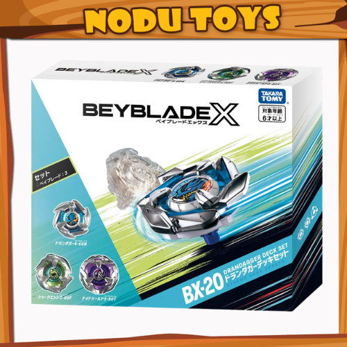 Beyblade X BX-20 Drandagger Deck Set [Bankee Sticker] | Shopee Philippines