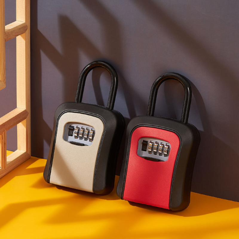 Wall Mounted Key Storage Box Anti-theft Mini Key Box Home Security Key ...