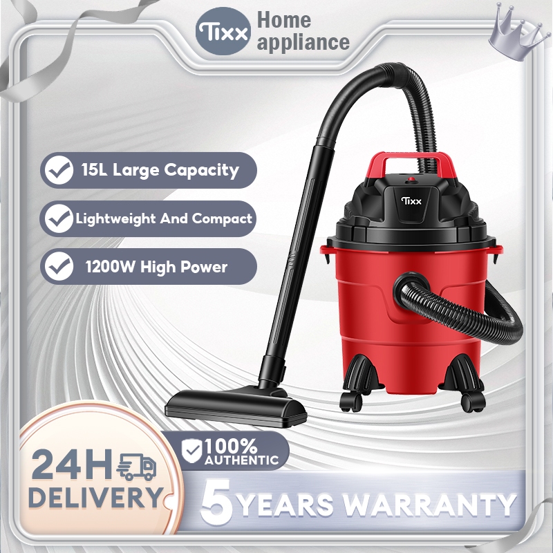 Tixx Vacuum Cleaner High Power Wet and Dry Vacuum Cleaner For Home ...