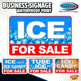 Shop signage ice for Sale on Shopee Philippines