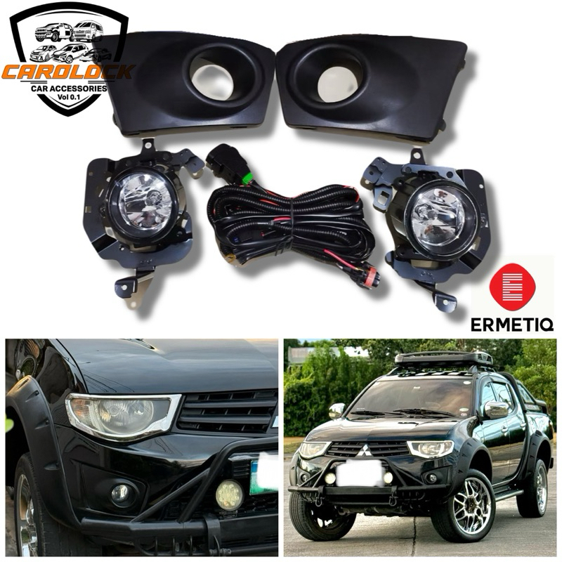Mitsubishi Strada Triton 2009 - 2014 Fog Light Glass Lens | Shopee ...