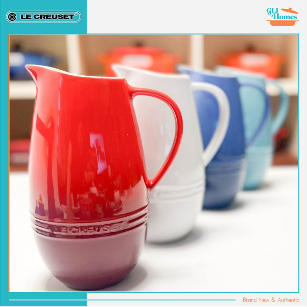 Le Creuset Authentic Original 1.6L Stoneware Pitcher Made in Thailand ...