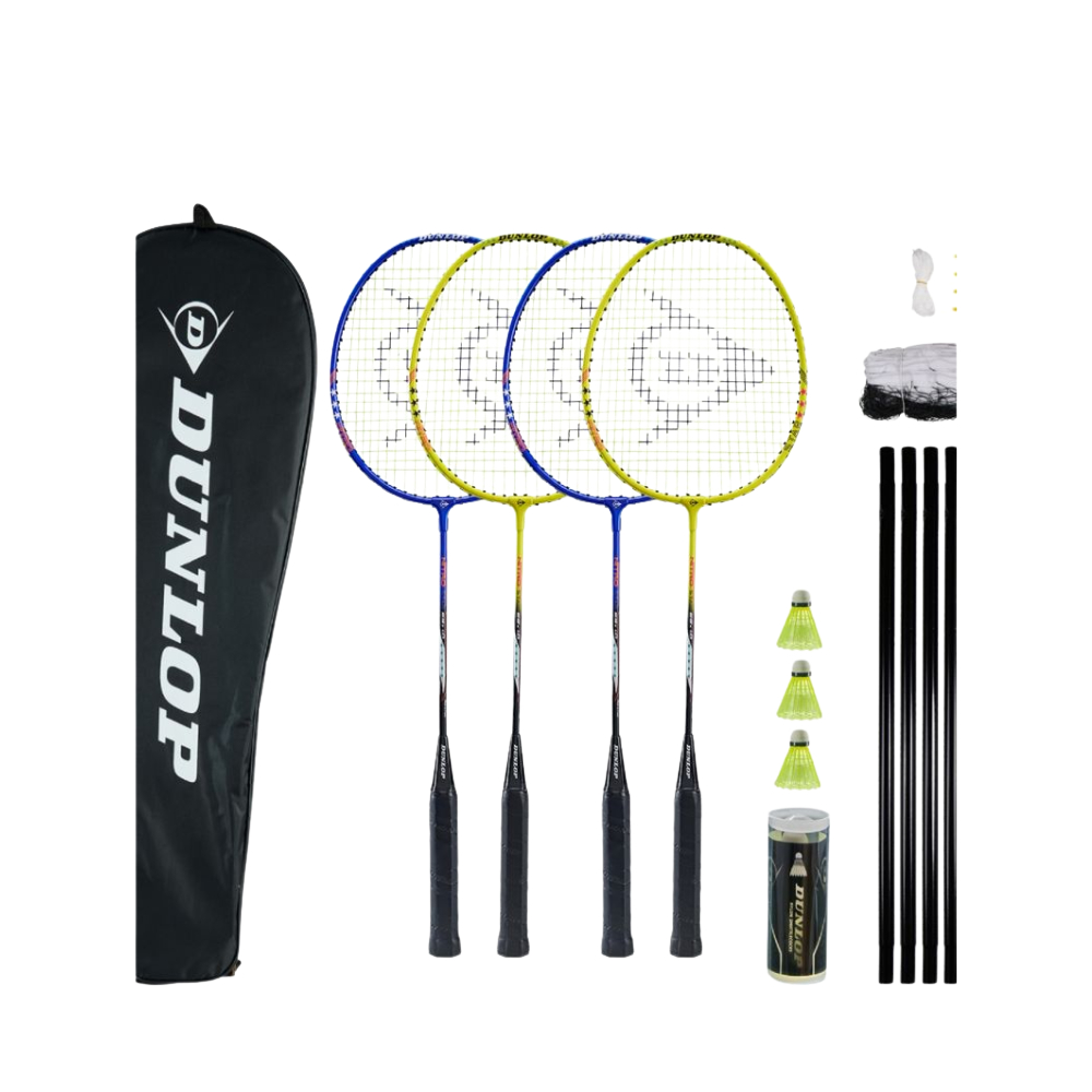 Dunlop Badminton Nitro Star SSx 1.0 4P Set G6 | Shopee Philippines