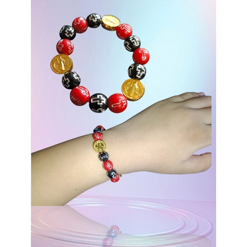 Anti Usog Baby Bracelet Kontra Usog with St.Benedict | Shopee Philippines