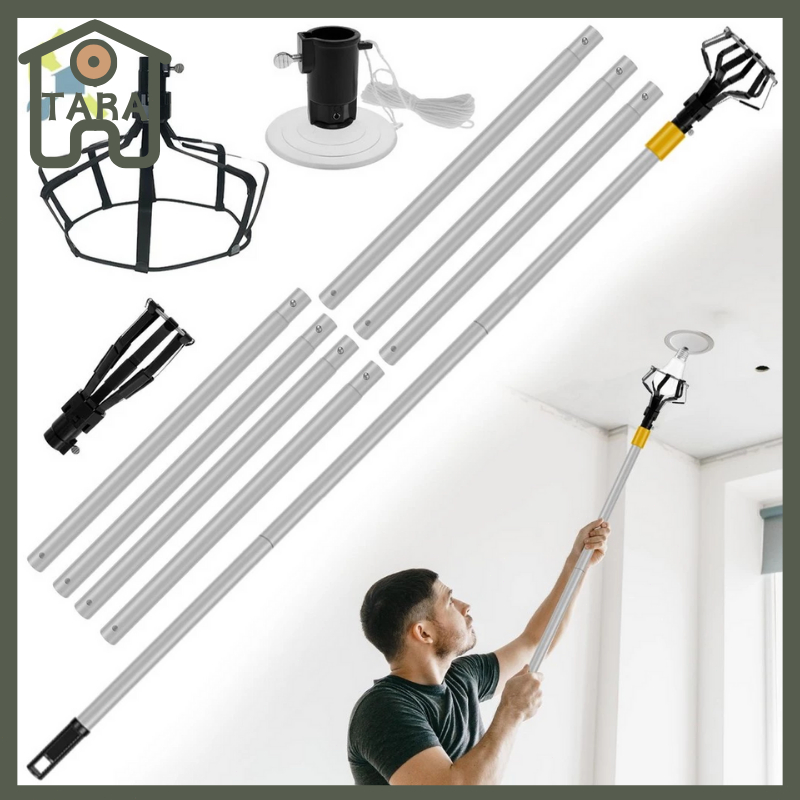 Light Bulb Changer Installer Telescoping Pole Removal Tool Ceiling ...