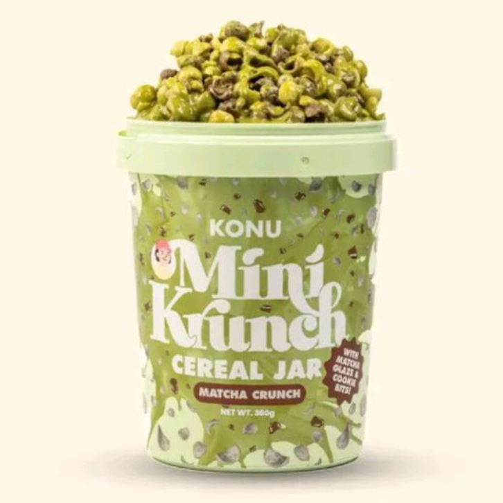 Konu mini krunch Cereals Extra big Matcha krunch 360grams | Shopee ...