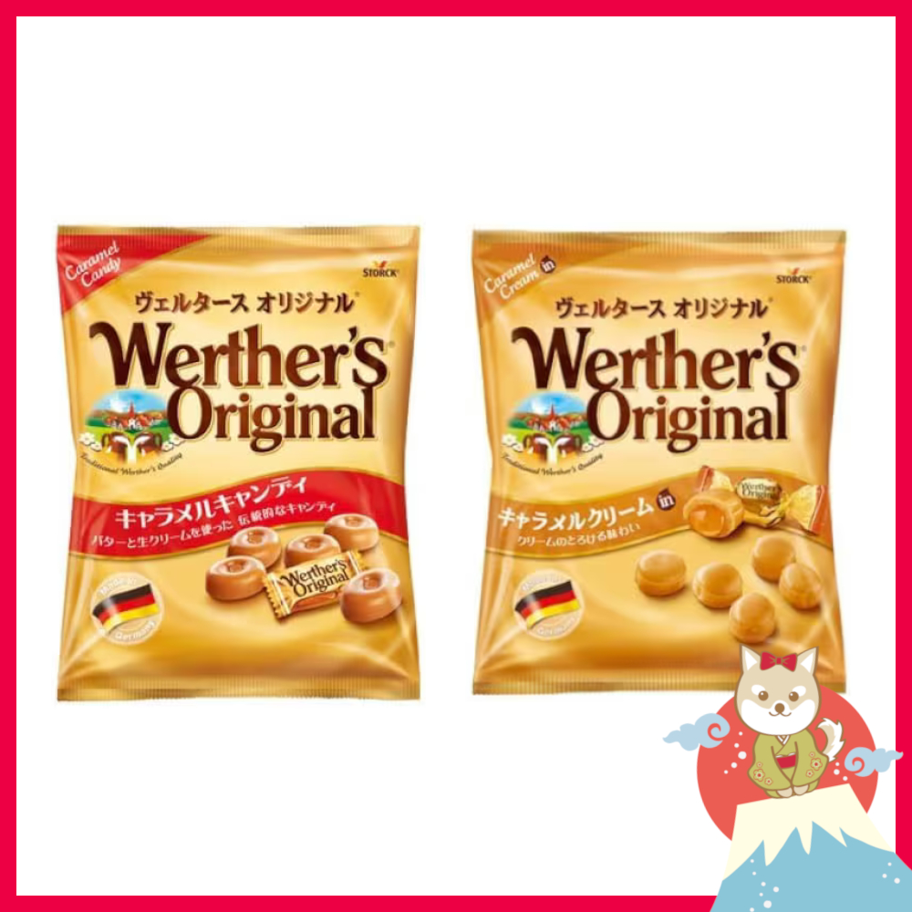 Storck Werther’s Original Caramel Candy Morinaga Japanese distribution ...