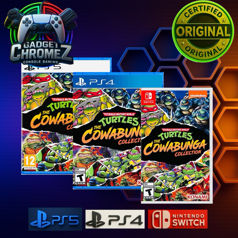 Teenage Mutant Ninja Turtles The Cowabunga Collection | PS5 / PS4 ...