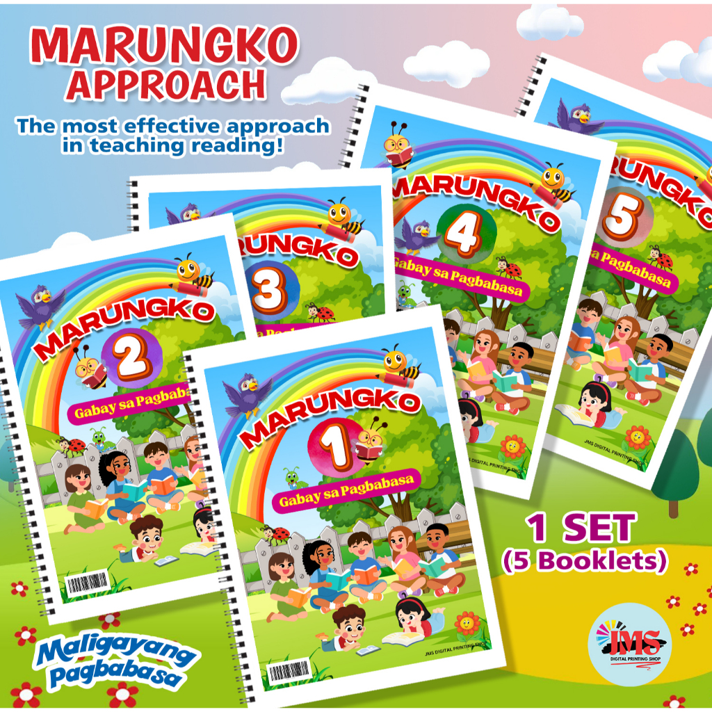 MARUNGKO READING BOOKLET - 1 SET (5 BOOKLETS) Epektibong paraan ng ...