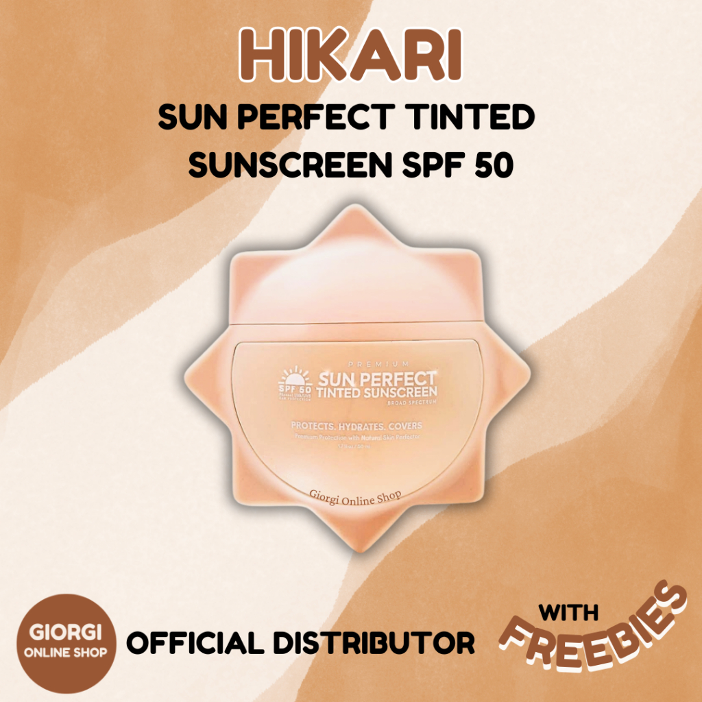 HIKARI Premium Sun Perfect Tinted Sunscreen | Shopee Philippines