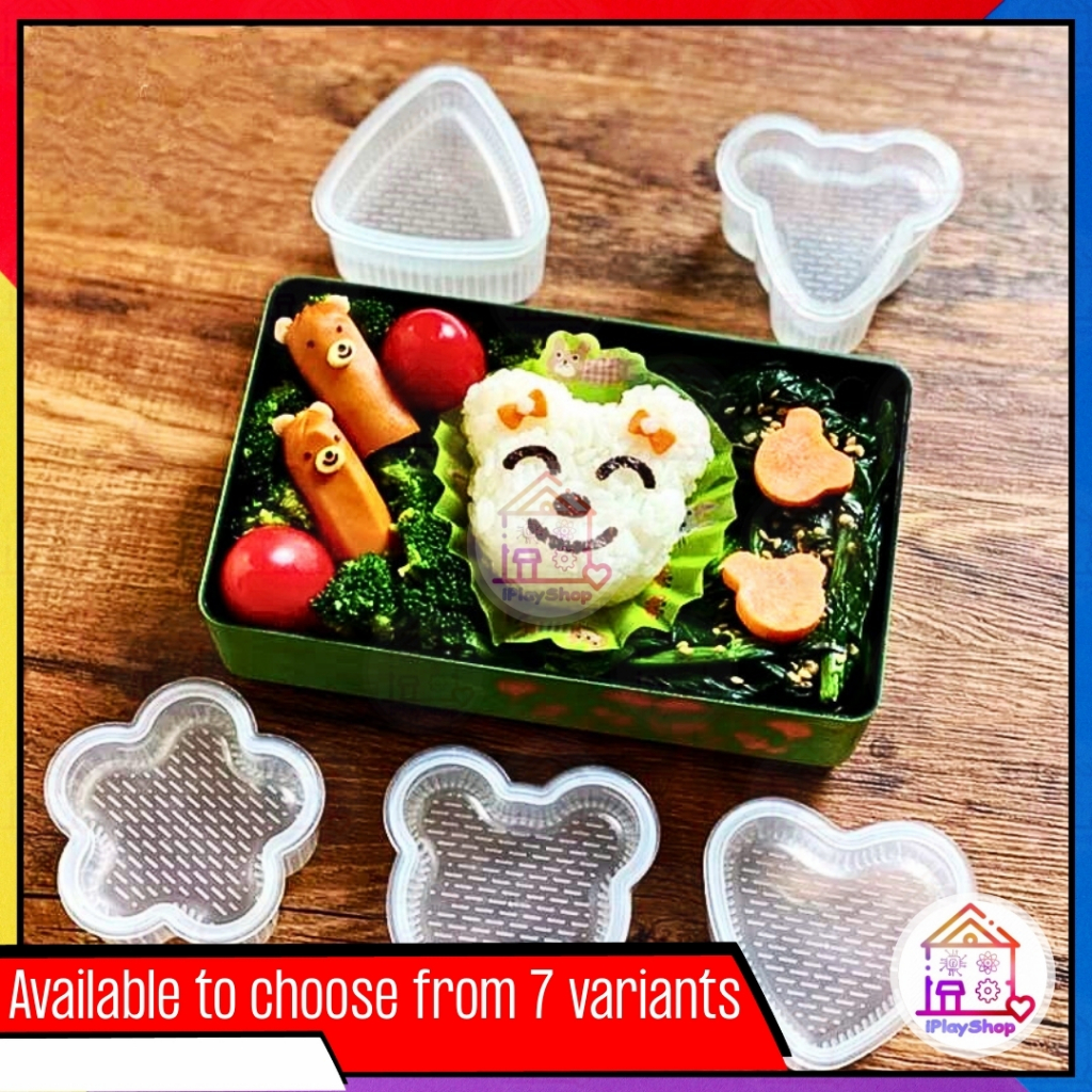 Rice Bento Sushi Molder Creative Cartoon Bear Heart Floral Piggy ...