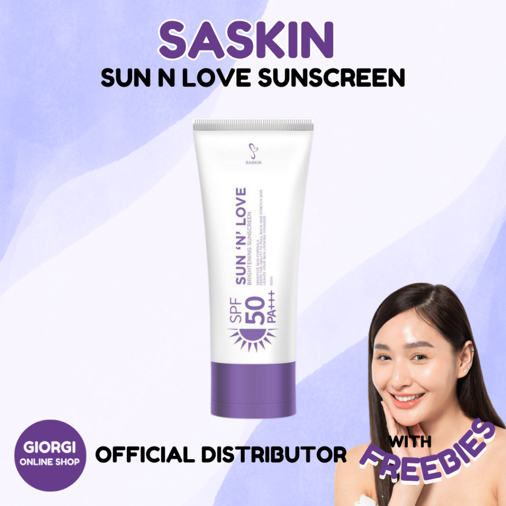 SASKIN Sun n Love Brightening Sunscreen SPF 50 - High-protection ...