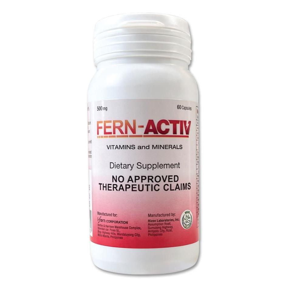 FERN ACTIV 60 capsules | Shopee Philippines