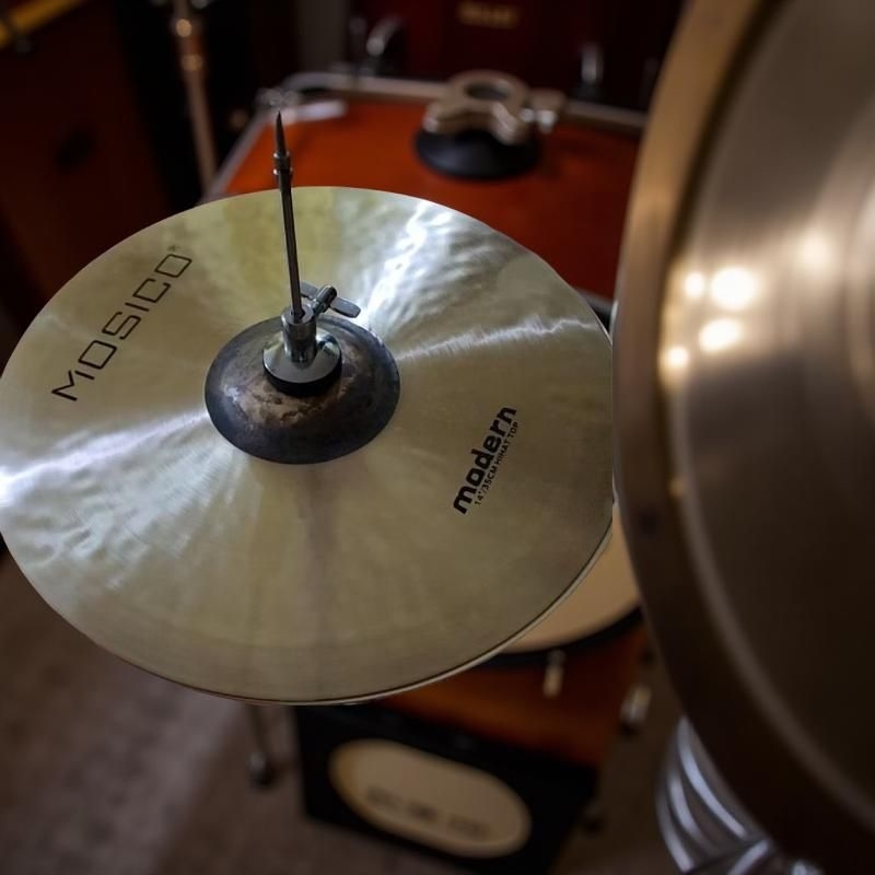 MOSICO MODERN HIHAT 14" 15" CYMBAL B20 CAST BRONZE by ARBOREA CYMBALS ...