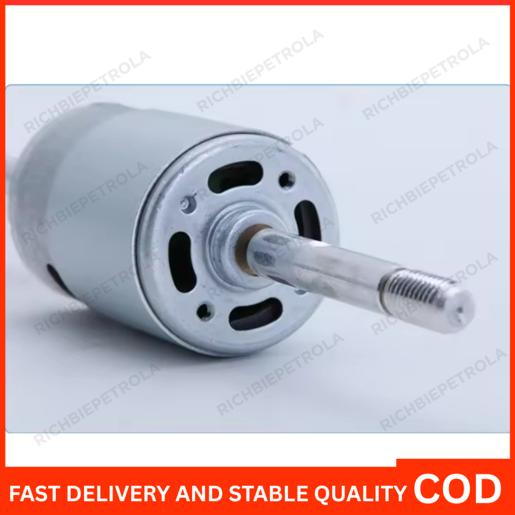 High Quality 755 Motor 12V 755 Carbon Brushed DC Fan Motor for Home ...
