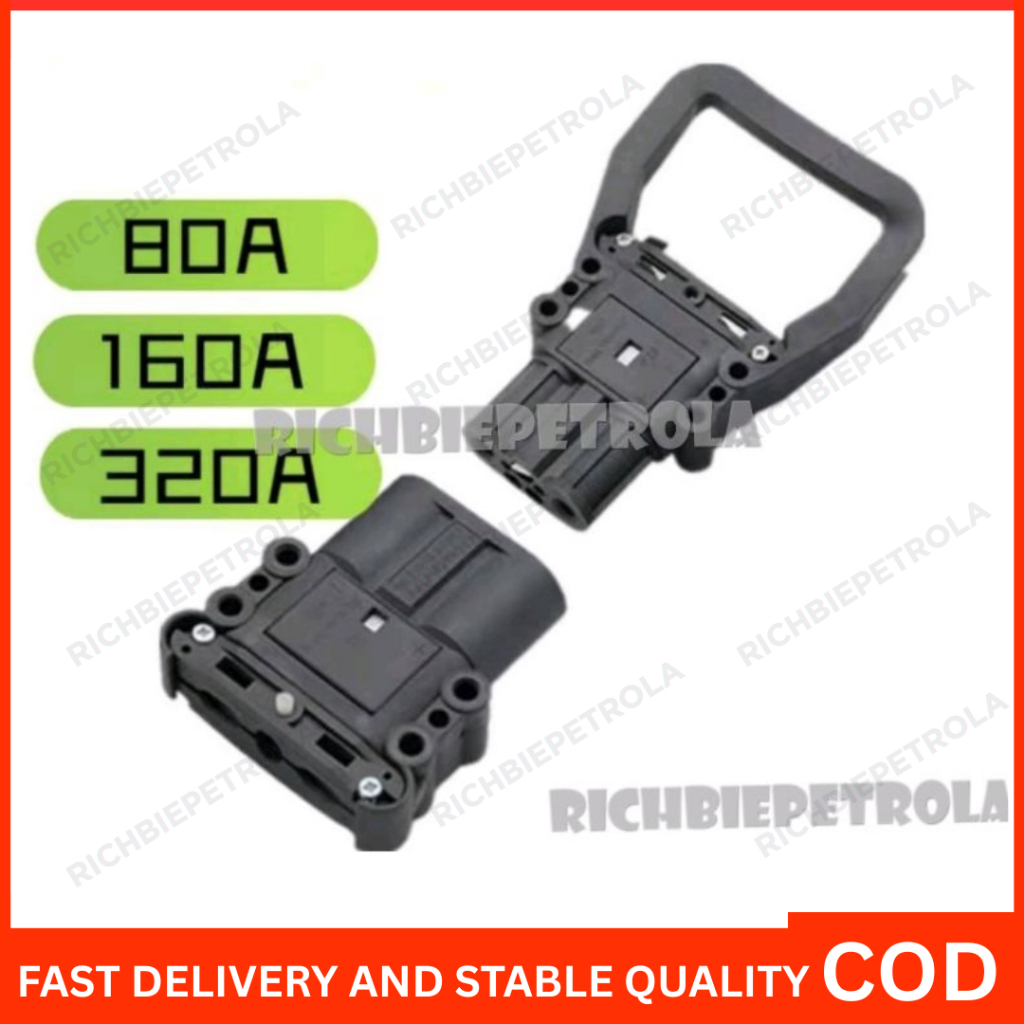 Forklift Charging Plug REMA 80A 160A 320A 150V/DC male connector and ...