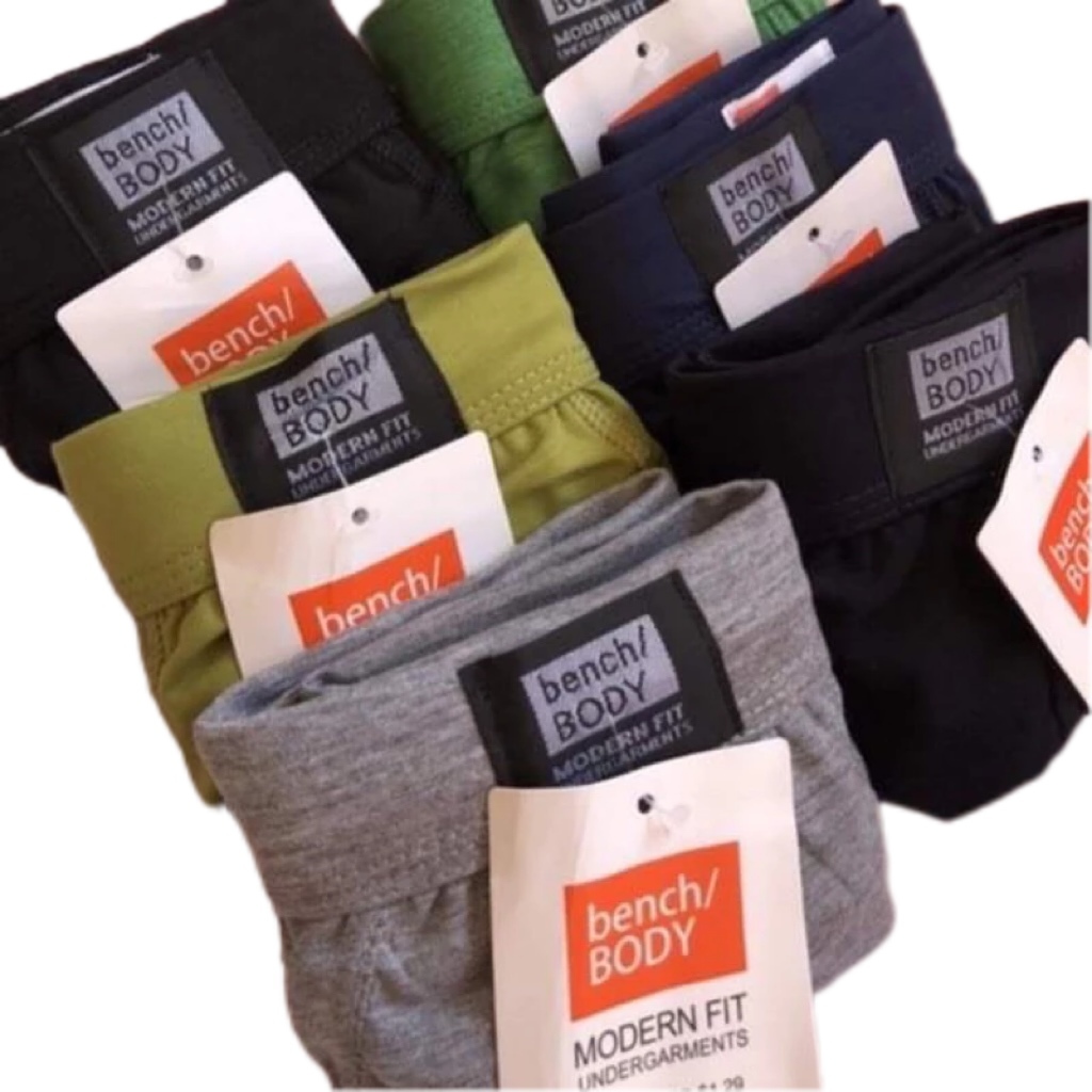 COD 3pcs/6pcs/12pcs/Men's cotton briefs (Random brand) | Shopee Philippines