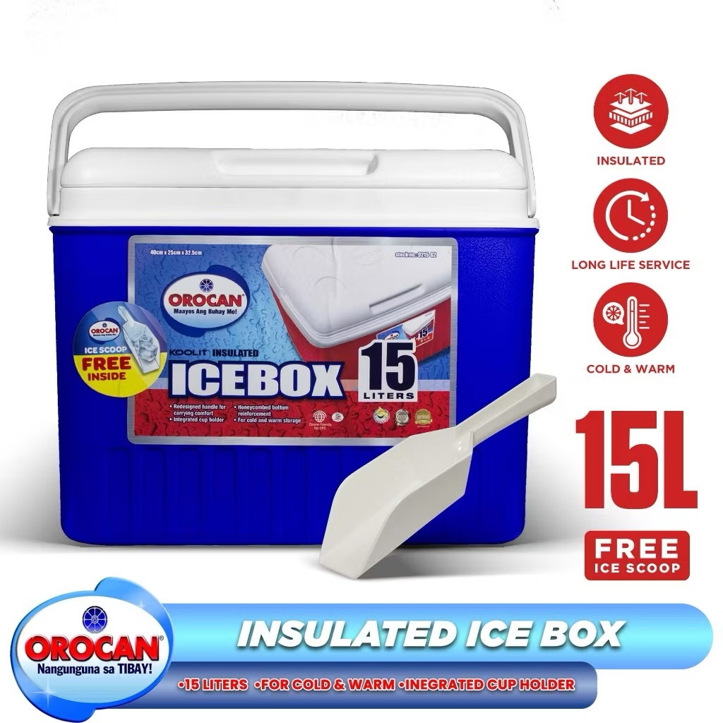 15 Liters 2 Color Orocan Ice box IceBox Cooler Chest Insulated 15Liters ...