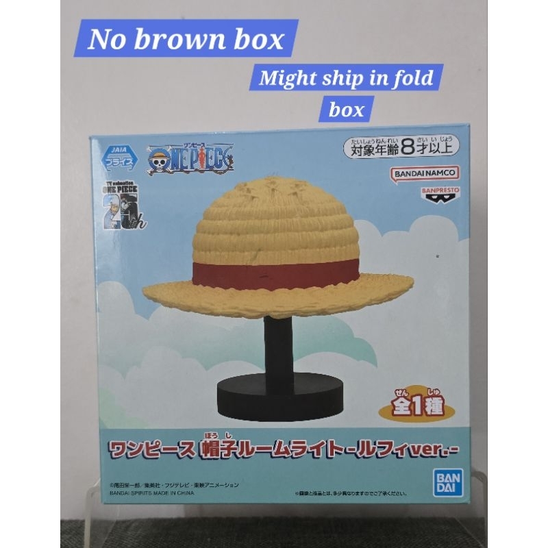 One Piece Hat Room Light - Luffy version (fold box) | Shopee Philippines