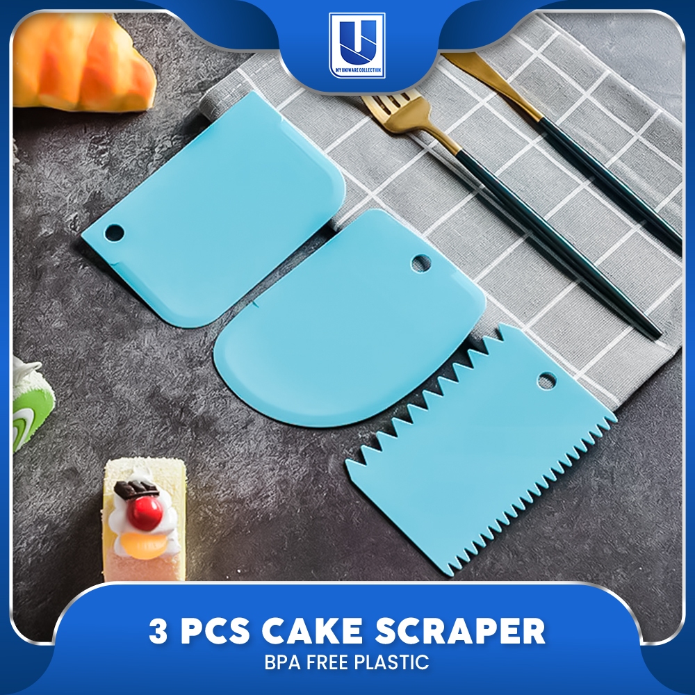 3pcs/ Set Cake Smoother Dough Cutter Fondant Smoother Reusable Cake ...