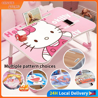 Foldable Laptop Table Cartoon Folding table on the bed Mini DeskFolding ...