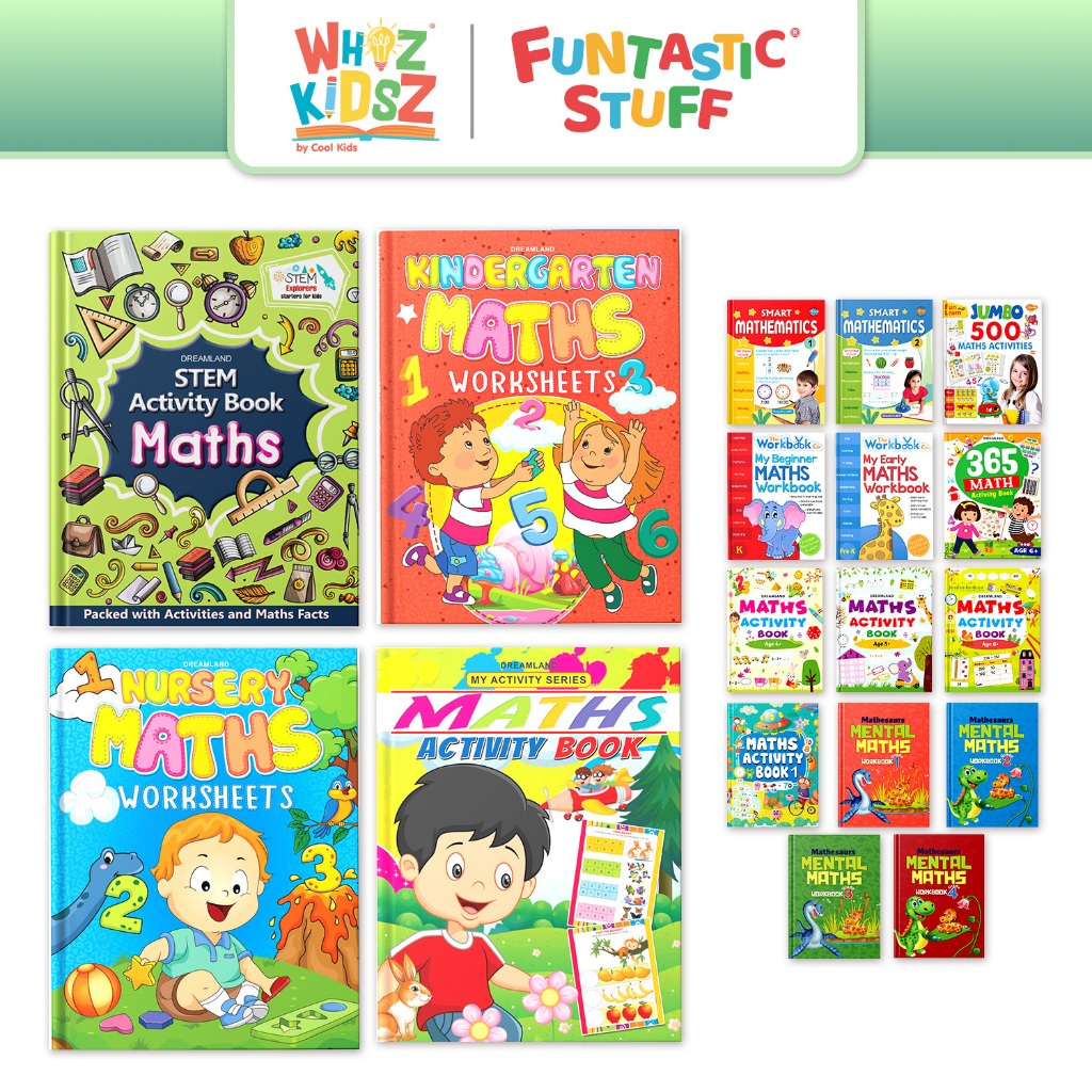 Whiz Kidsz Maths Activity Book for Kids | Mathematics, Numbers ...
