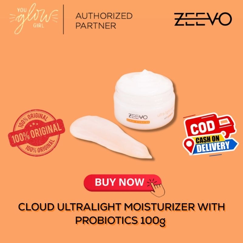 Zeevo Cloud Hydrator Ultralight Moisturizer 100g Gel/Watery Skin ...