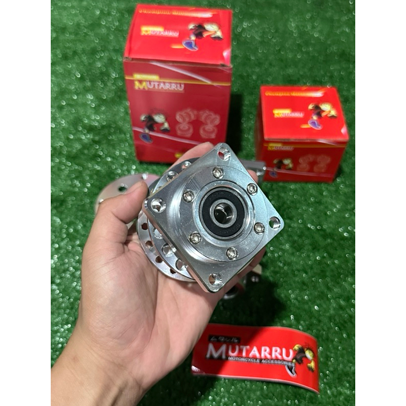 Mutarru small hub set with spacer and adaptor bowltype disc For Wave125 ...