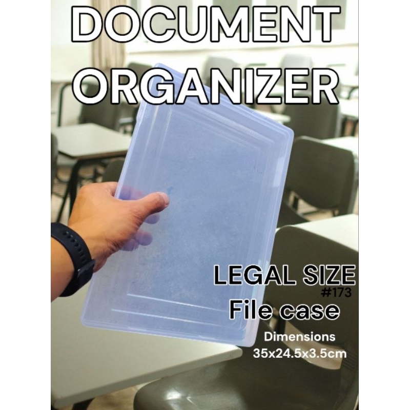 CW-175 document organizer file case legal size 35x24.5x3.5cm | Shopee ...