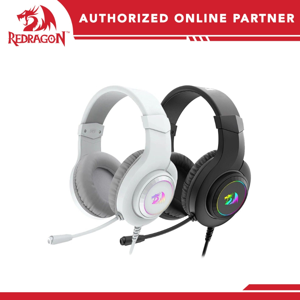 Redragon Hylas H371 RGB 7.1 Surround Sound Gaming Headset Black ...