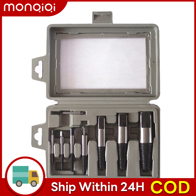 8PCS Pipe Extractor Water Pipe Triangle Valve Faucet Broken Screw ...