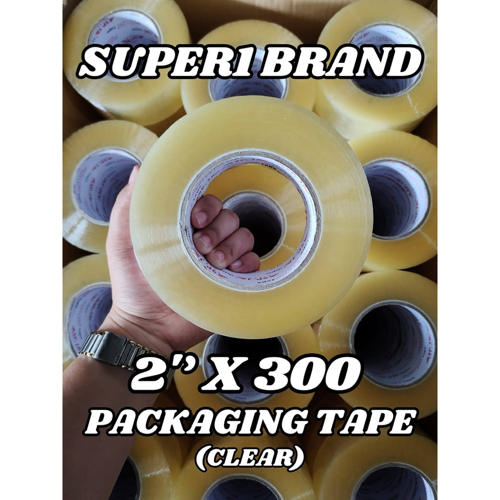 Packaging Tape 300 meters (Clear) | Shopee Philippines