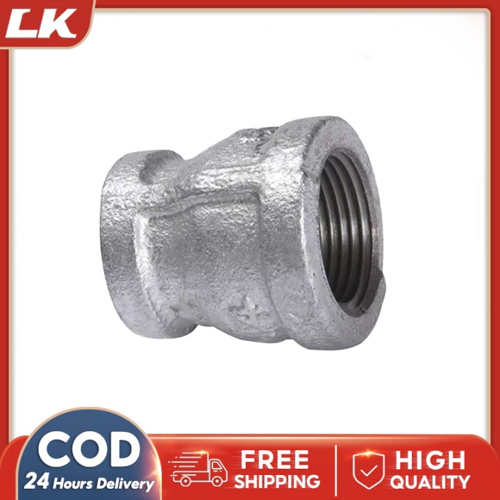 Mech Galvanized Iron (GI) Coupling Reducer 1/2"x1"-1/2"x2" 3/4"x1/2"-3/ ...
