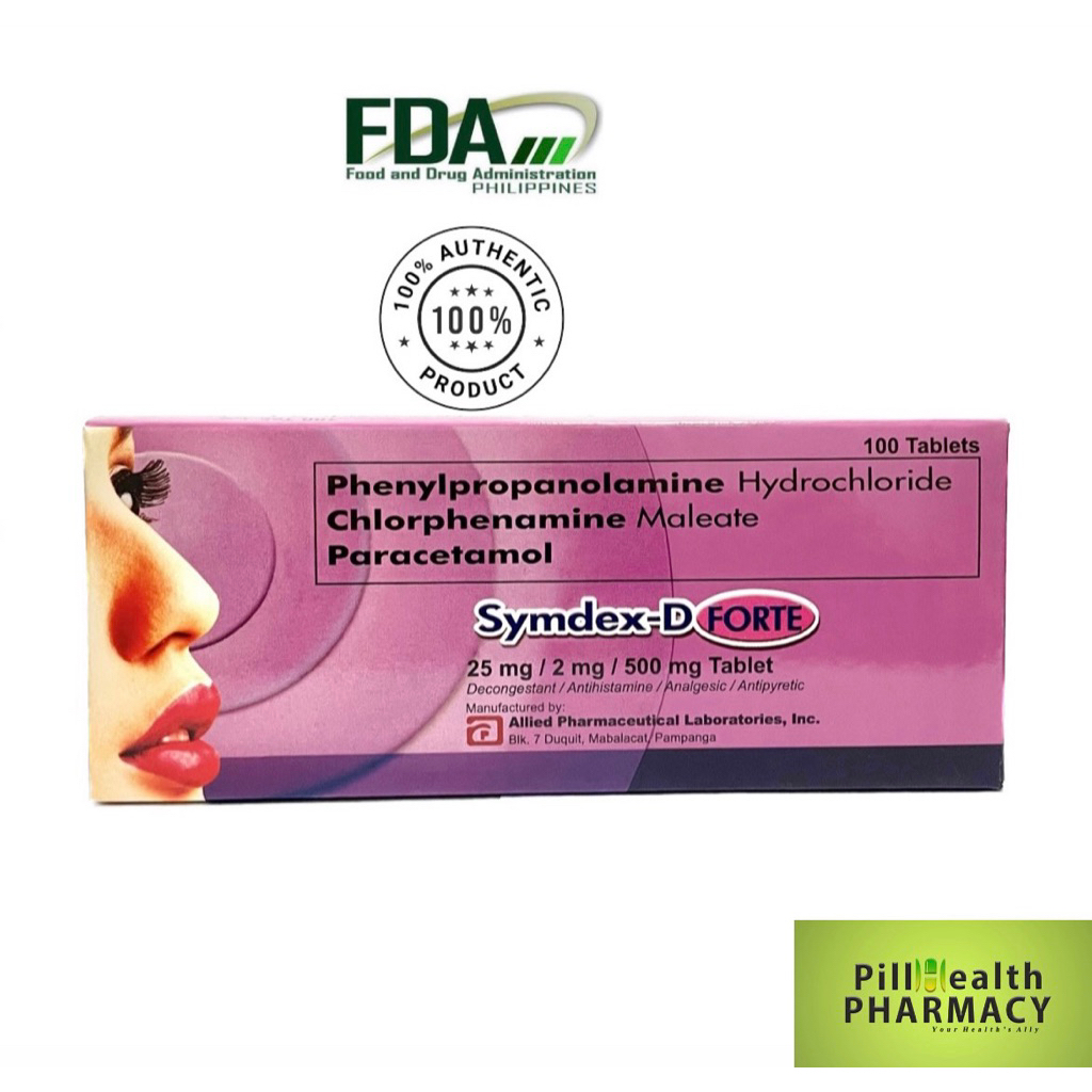 Symdex D Forte - 20 Tabs per Order | Shopee Philippines