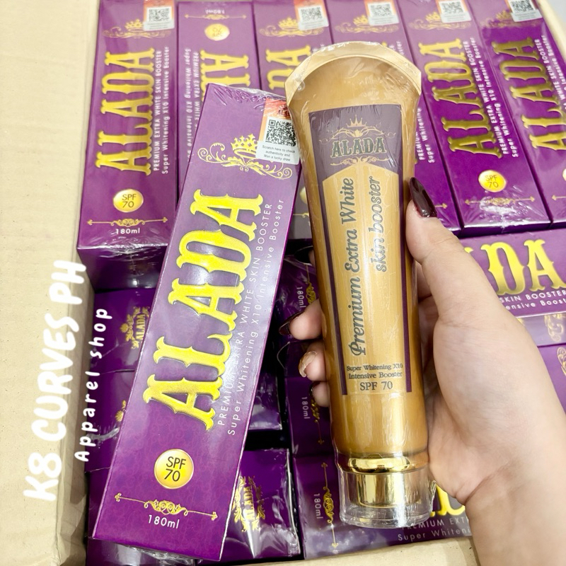 ALADA SKIN BOOSTER Intense cream Lotion 180G | Shopee Philippines