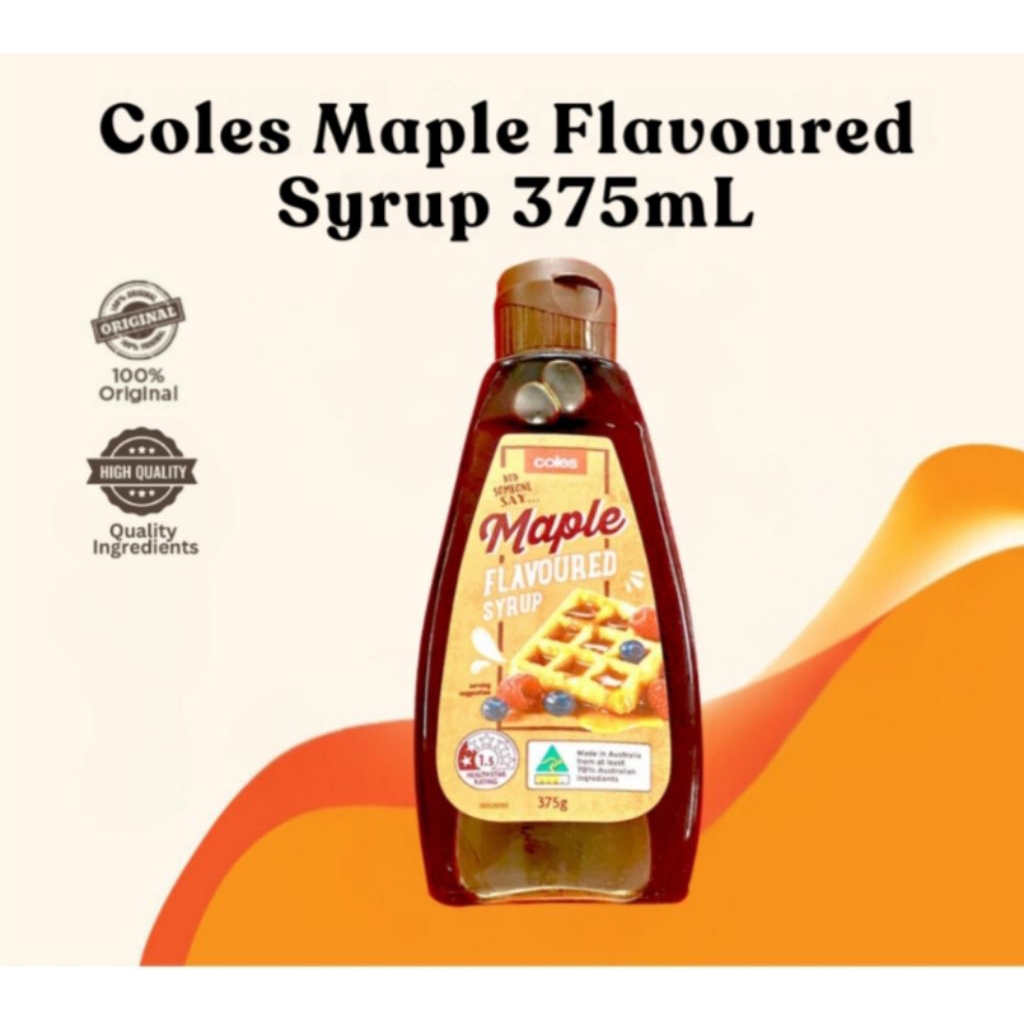 Coles Maple Flavoured Syrup 375g | Shopee Philippines