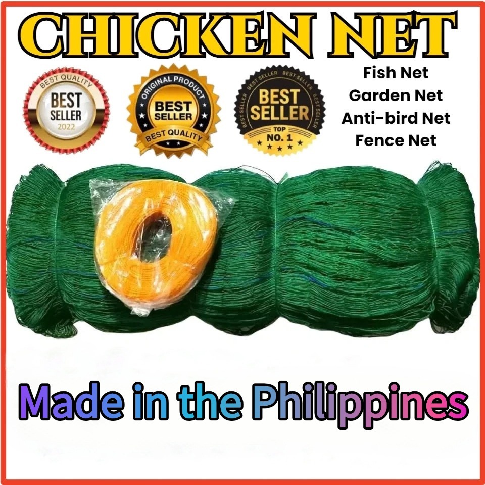 Chicken Net 100 meters 8ft Fishing Net Garden Net for Chicken Range Net ...