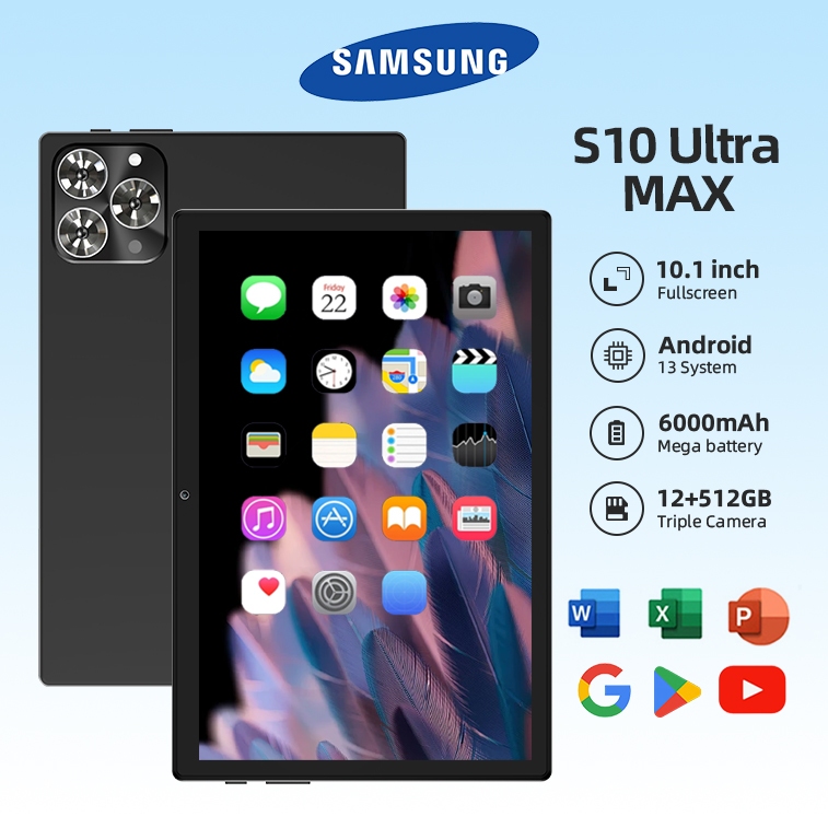 2025 New Android tablet S10 Ultra 5G original tablet legal tablets ...