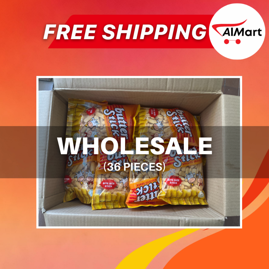 WHOLESALE! BUTTER STICK BISCUIT 150 GRAMS (36 PIECES PER BOX) | Shopee ...