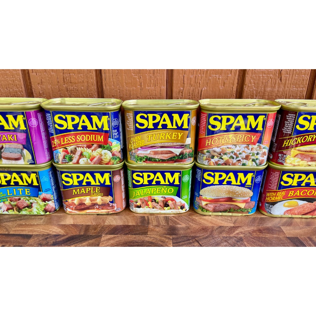 SPAM 340g (different flavors) Luncheon Meat | Shopee Philippines