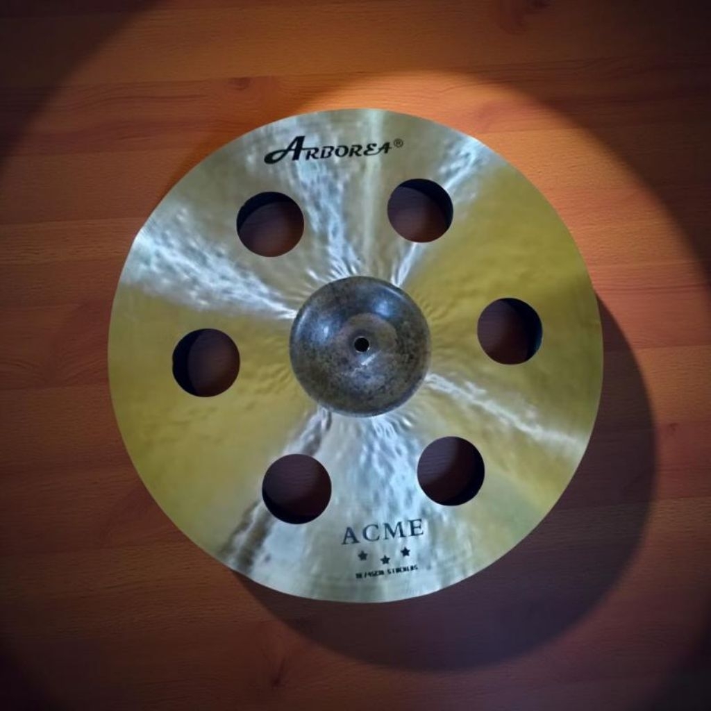 ARBOREA ACME OZONE CRASH 18 6HOLES CYMBAL B20 CAST BRONZE | Shopee ...