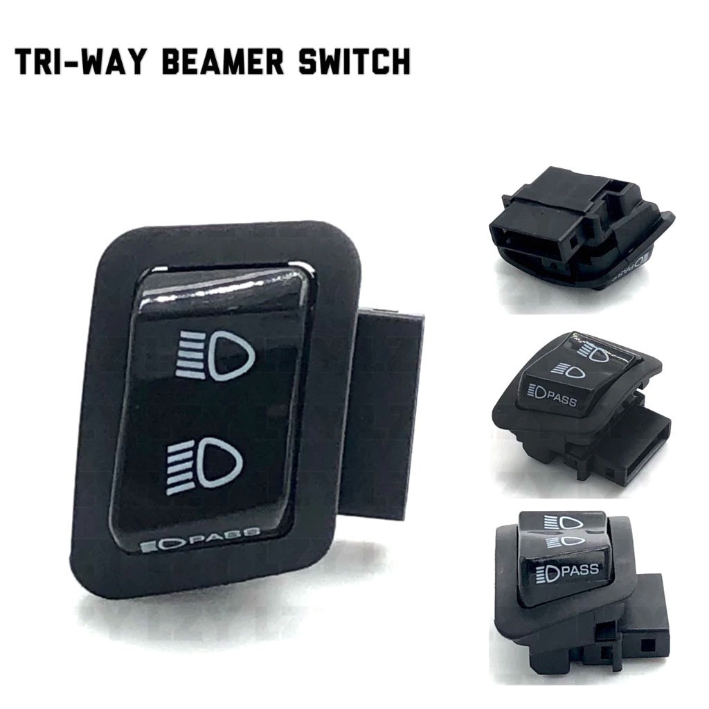 Honda Tri Switch with Passing Headlight Beamer Hi/Low Pass Switch for ...