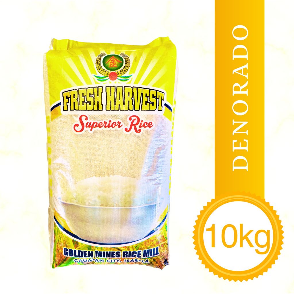 FRESH HARVEST White Rice Premium Dinorado 10kg (Denorado Organic Bigas ...