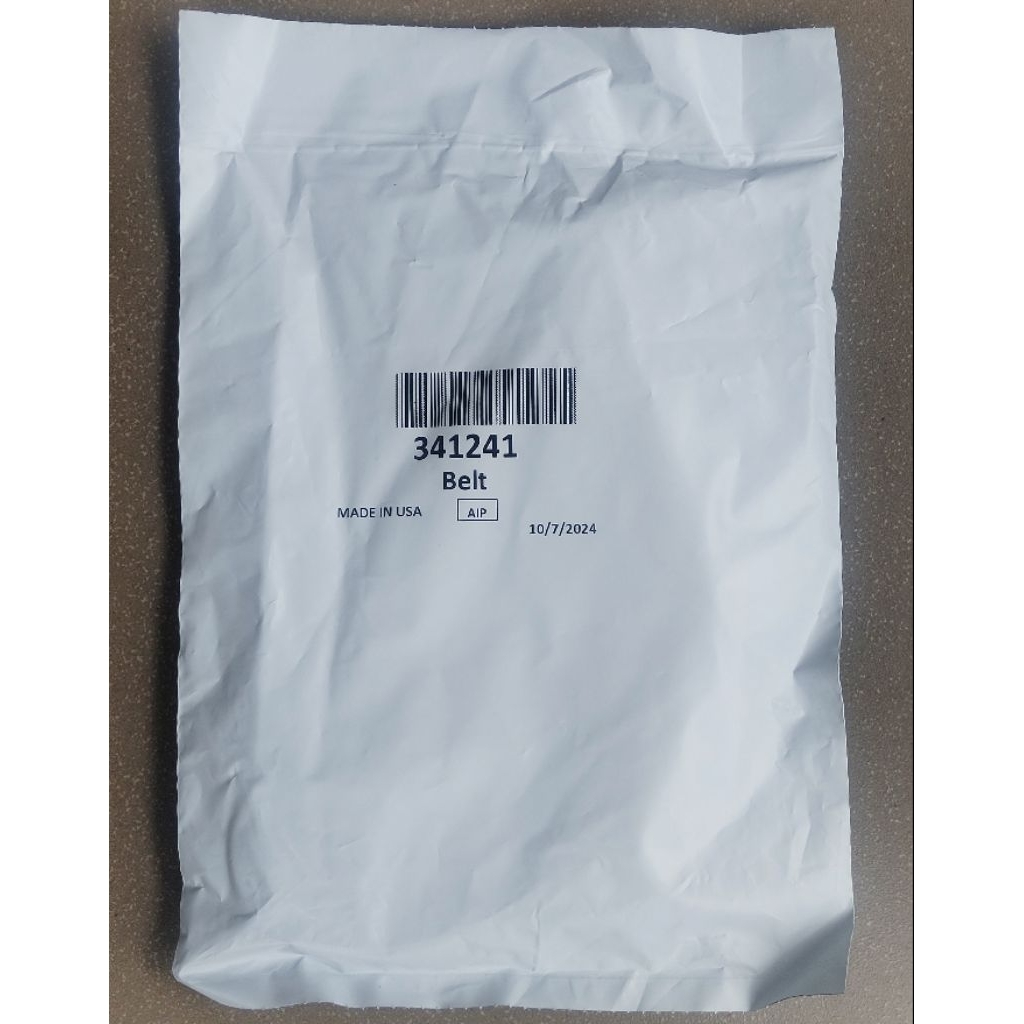 Whirlpool Dryer Belt 341241 (Genuine Part) | Shopee Philippines