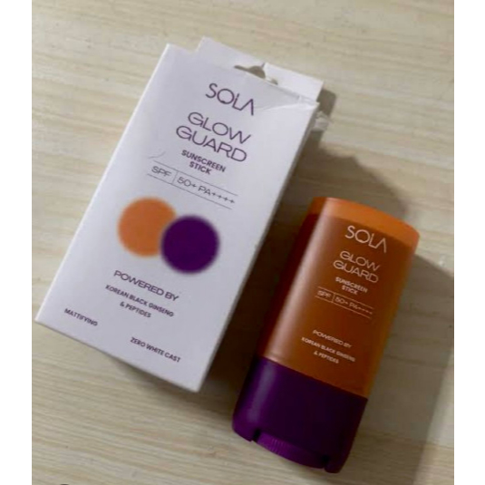 SOLA Glow Guard Sunscreen Stick 50+/PA++++ 15g | Shopee Philippines