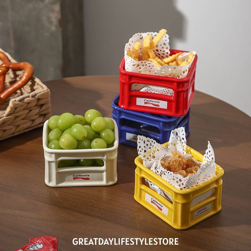 Table Organizer Ceramic Crate | Shopee Philippines